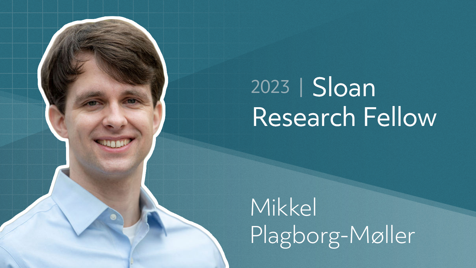 Mikkel Plagborg-Møller awarded 2023 Sloan Research Fellowship for early ...